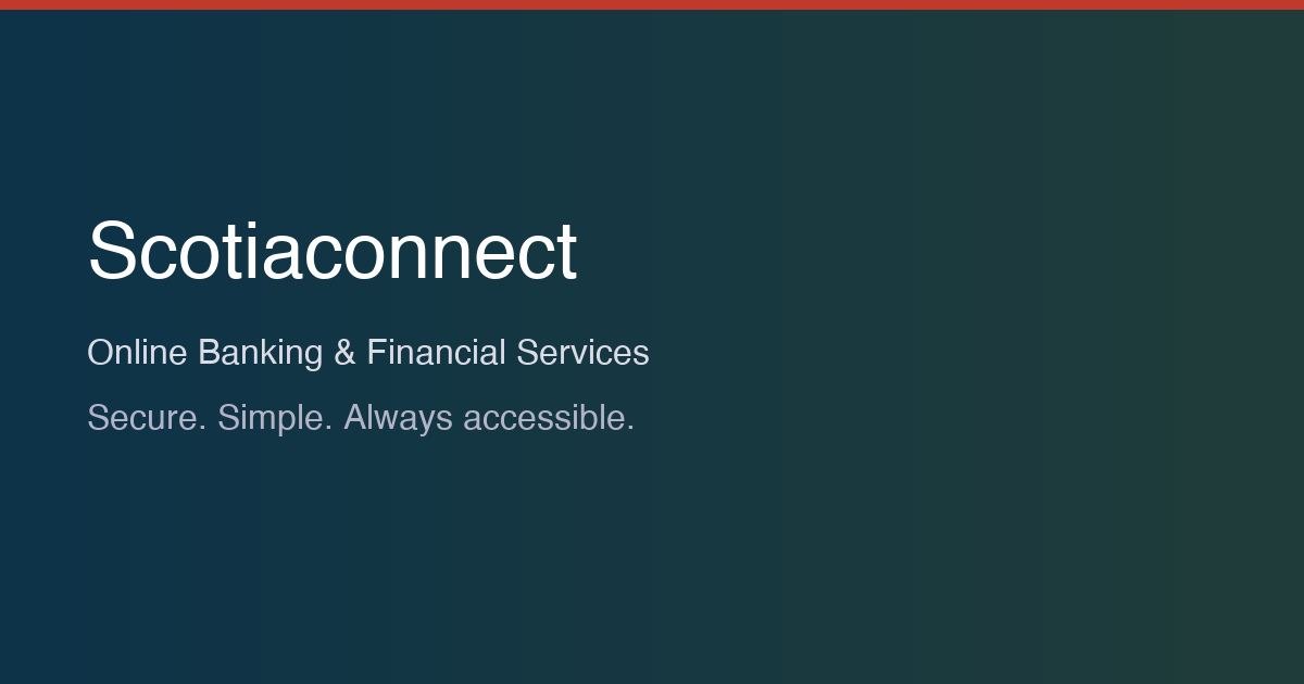 Bill Pay | Scotiaconnect